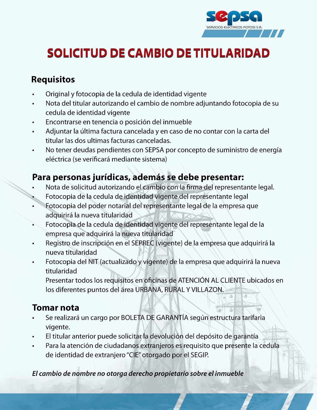 Sepsa Potosí-Bolivia